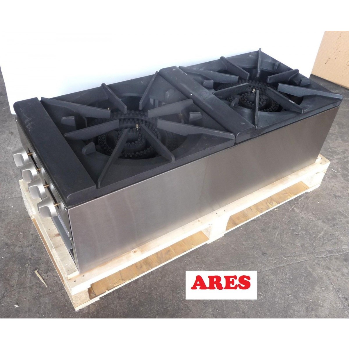 Heavy Duty Low Profile Double Stock Pot Range ,200,000 BTU,ETL ...