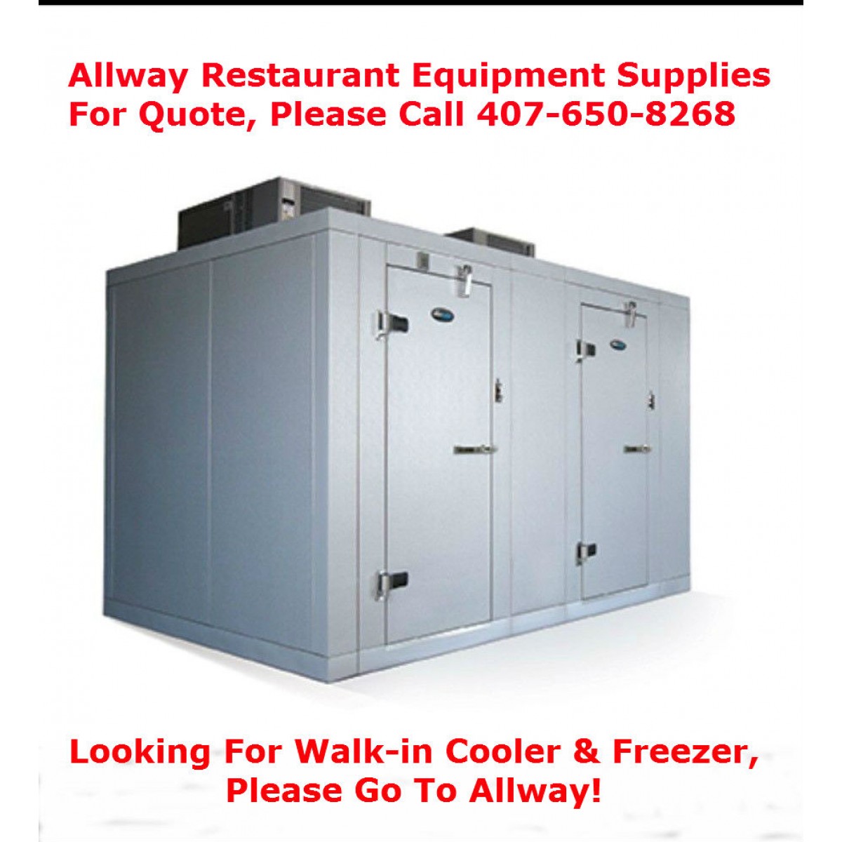 Walk-in Cooler _ Freezer - Walk in Cooler Freezer - Restaurant Equipment